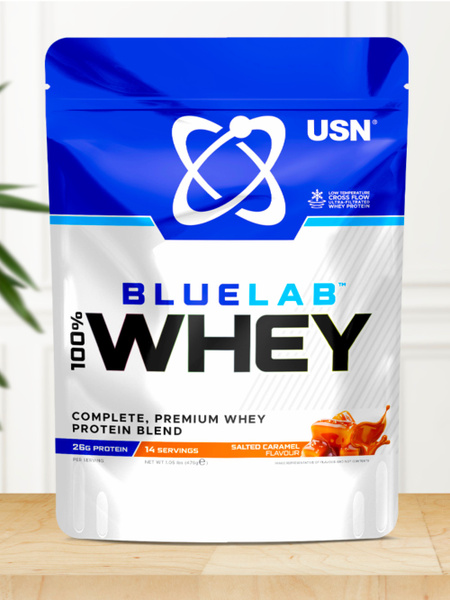 USN Протеин 100% BlueLab Whey Premium Protein 476 гр (соленая карамель) купить на OZON по низкой ...