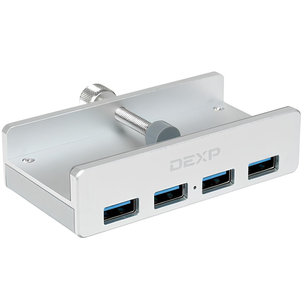USB-разветвитель DEXP USB Hub, USB 3.2 Gen 1 Type-A х4, кабель 100см (MH4PU) купить на OZON по ...