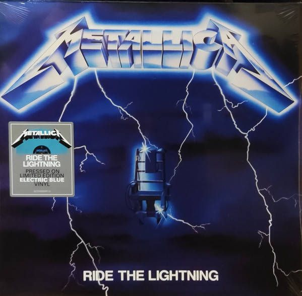 Metallica - Ride The Lightning (blue) - / Виниловая пластинка купить на ...