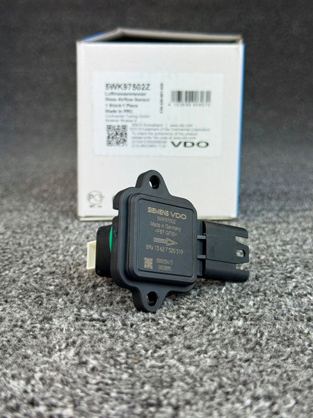 VDO Датчик массового расхода воздуха, арт. 5WK97502, 1 шт. купить на ...