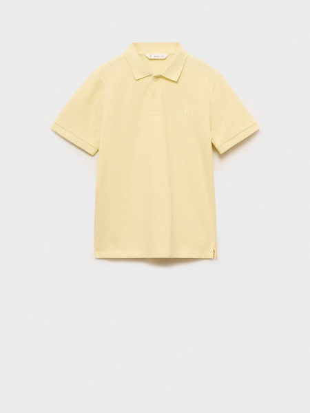 Поло Мальчики MANGO Kids светло-желтый, размер 152 Хлопок Бангладеш купить c доставкой на OZON ...