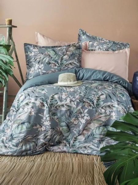 Комплект постельного белья Issimo Home Cotton Satin евро , наволочки 50x70 купить c доставкой на ...