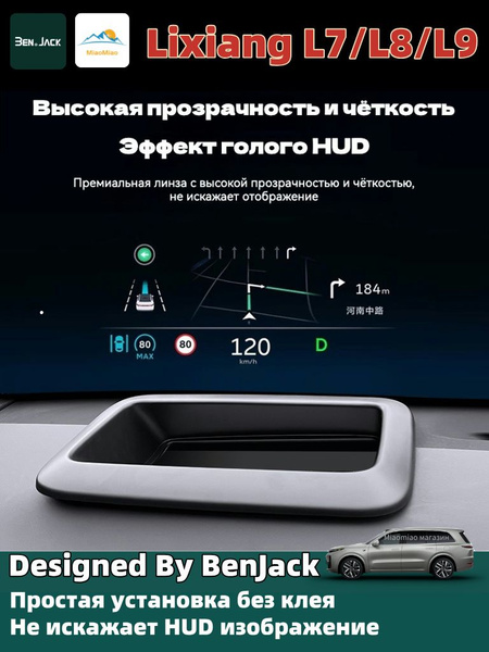 Защитная рамка HUD для LIXIANG L6 L7 L8 L9, мягкий материал, защита от ...
