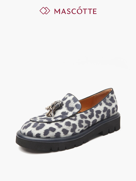 Лоферы Женский Mascotte серый, размер 38 Платформа На любой сезон 4 Без застёжки Россия купить c ...