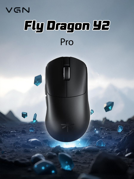 Мышь беспроводная VGN беспроводная Fly Dragon Y2 , черный,Y2 Pro купить ...