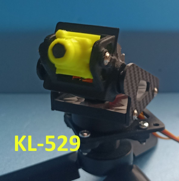 Кронштейн видеокамеры, модель KL-529, двухосевой, модуль поворота камеры для камеры19 мм, с ...