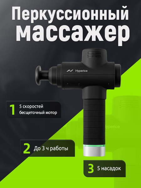Перкуссионный массажер Hyperice Hypervolt 2 PRO купить на OZON по низкой цене (2434770284)