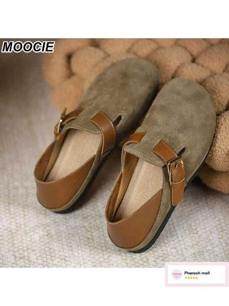 Мокасины Женский MOOCIE зеленый лишайник, размер 35 Пряжка Лето купить c доставкой на OZON по ...
