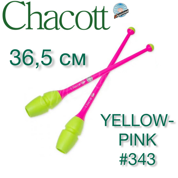 Булавы CHACOTT комбинированные 36,5 розово-лимонные (YELLOW-PINK-343) купить c доставкой на OZON ...