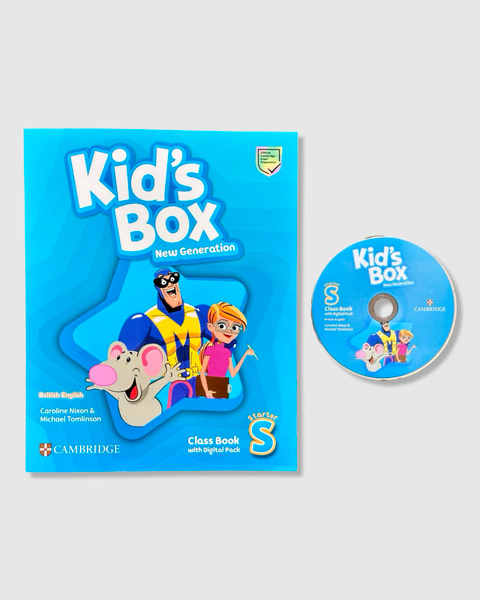 Kid's Box New Generation Starter. ПОЛНЫЙ КОМПЛЕКТ: Учебник + CD/DVD ...