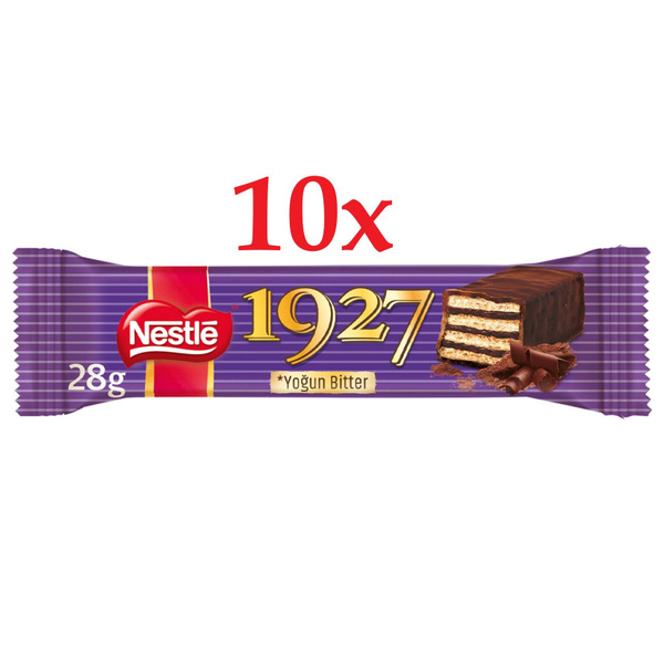 Nestle 1927 Bitter 28g x 10 - печенье купить на OZON по низкой цене ...