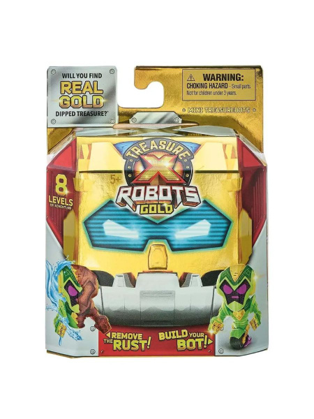 Игрушка Treasure X Robots Gold-Мини-роботы купить на OZON по низкой ...