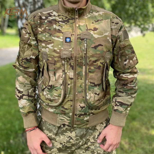 Куртка камуфляжная KERNA, размер 54 (3XL), Демисезон, цвет зеленый - купить по выгодной цене в ...
