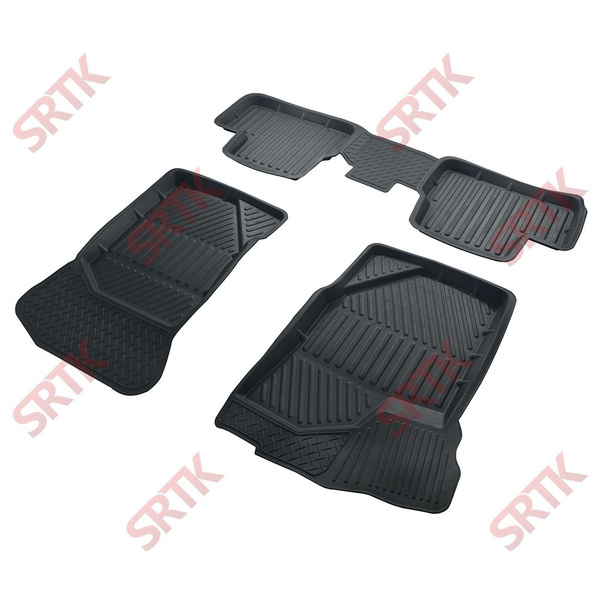 Коврики в салон автомобиля SRTK Гранта Саранск, цвет черный - купить по ...