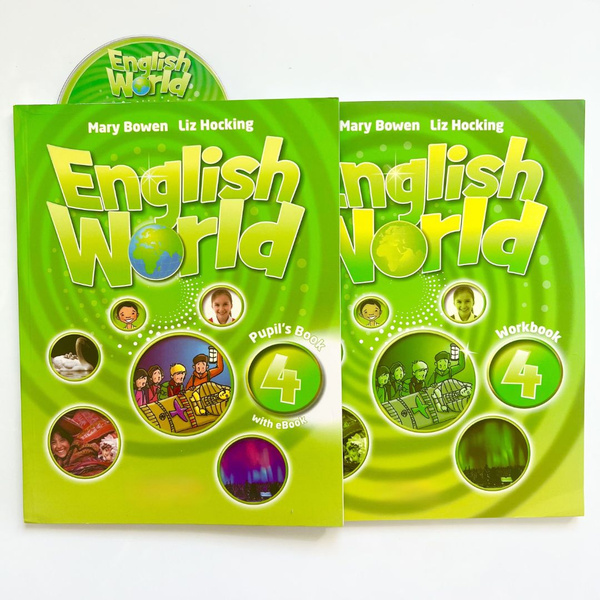 Комплект English World 4 Pupil's Book, Workbook, Диск | Bowen Mary ...