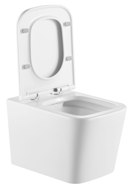 Подвесной унитаз AMRID, направление выпуска: Горизонтальное (в стену ...