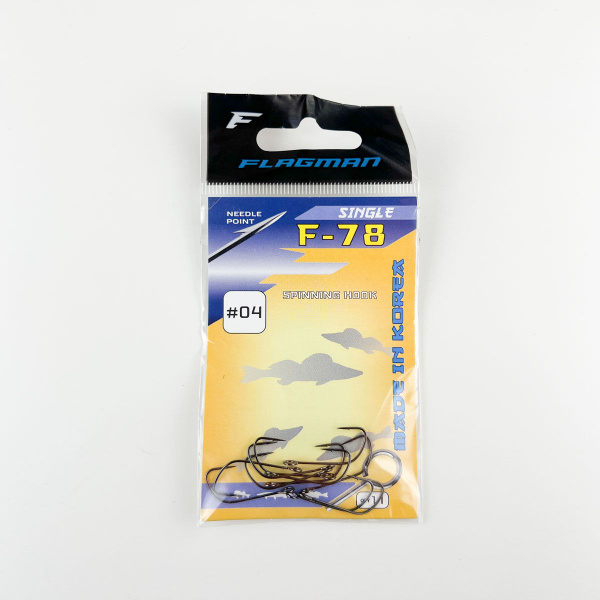 Крючки рыболовные ультралайт Flagman Single F-78 купить на OZON по низкой цене (1413159821)