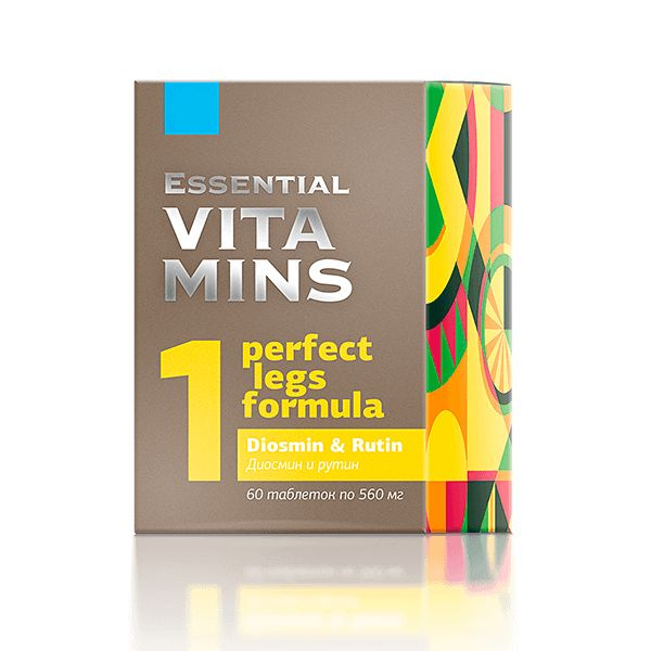 Диосмин и рутин - Essential Vitamins, 60 таблеток - купить с доставкой ...
