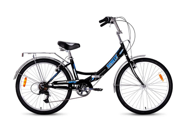 Велосипед Black Aqua Street Beat 1421 24"; 6s, складной, 16" - купить ...