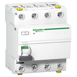 Schneider Electric УЗО 4P 40А 30мА AC, 1 шт. - купить с доставкой по ...