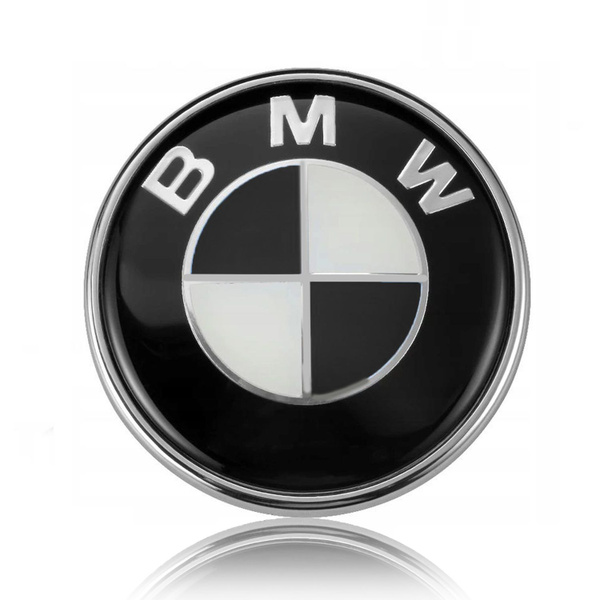 Эмблема BMW бмв на капот и крышку багажника сменная заглушка 74мм 82мм ...