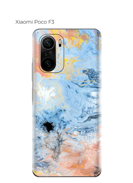 Защитная пленка на Xiaomi Poco F3 на заднюю панель - купить с доставкой ...