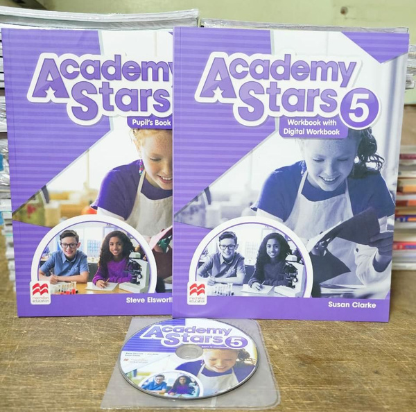 Academy Stars 5. Pupils Book+Workbook+CD - купить с доставкой по ...