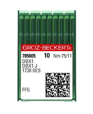 Иглы промышленные DBx1 №75 FFG для прямострочных швейных машин купить на OZON по низкой цене ...