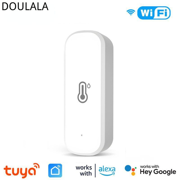 DOULALA Датчик Температуры И Влажности Tuya Smart WIFI, Термометр-гигрометр В Помещении ...