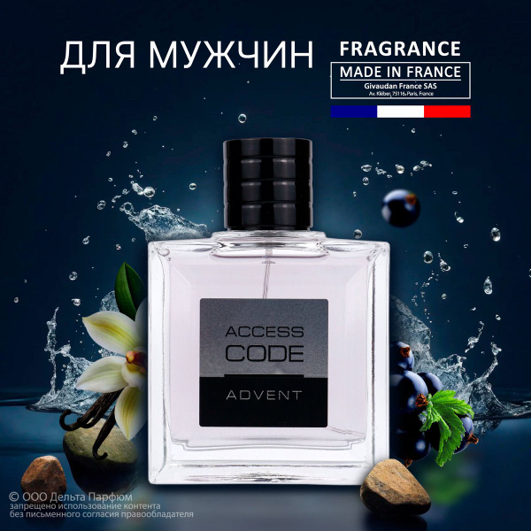 Туалетная вода мужская Access Code Advent 100 мл. Подарок мужчине купить на OZON по низкой цене ...