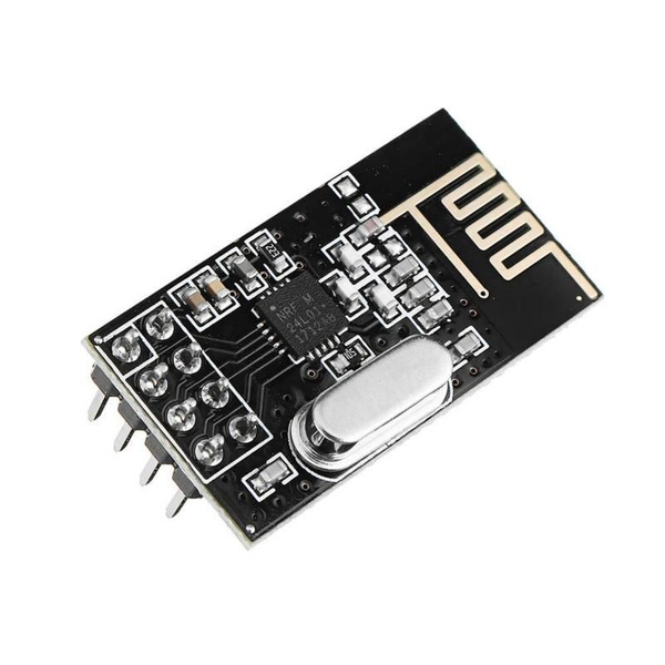 2шт NRF24L01 + 2,4 ГГц беспроводной приемопередаточный модуль 24L01 для ...