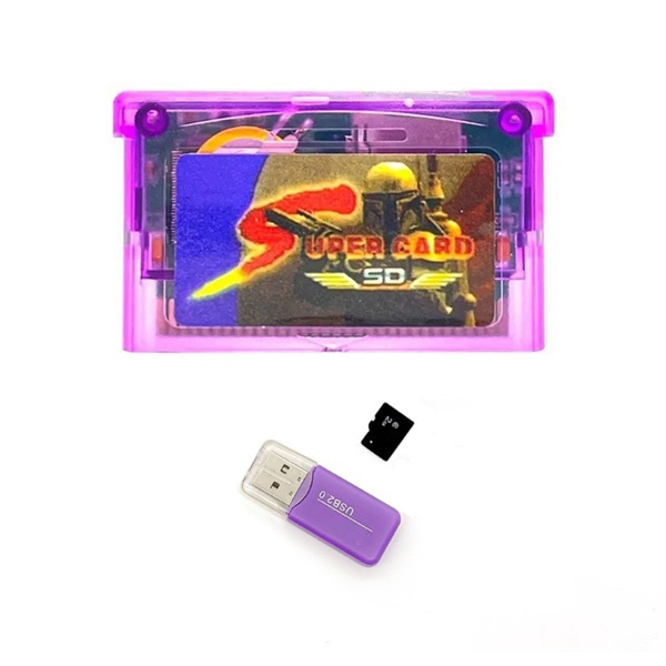 Карта Supercard Адаптер карты Micro-SD для SP GBM IDS NDS NDSL,B ...