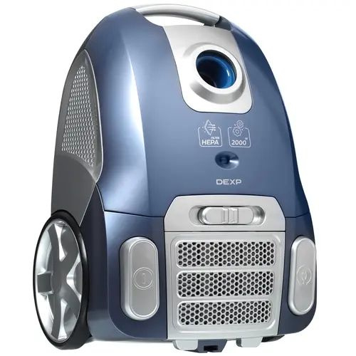 Бытовой пылесос DEXP 2000RB, синий, серый - купить по низким ценам в интернет-магазине OZON ...