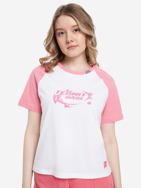 Футболка Termit, размер 40, 38, цвет белый, 100% Хлопок - купить по выгодной цене в интернет ...