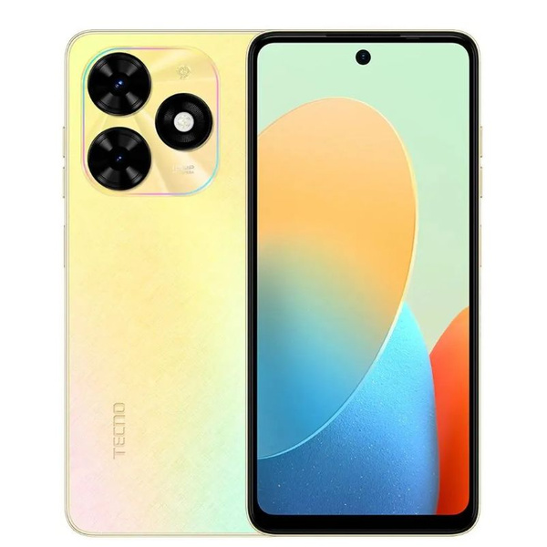 Смартфон Tecno Spark Go 2024 Spark Go 2024 128 ГБ 4 ГБ Золотой Ips 2