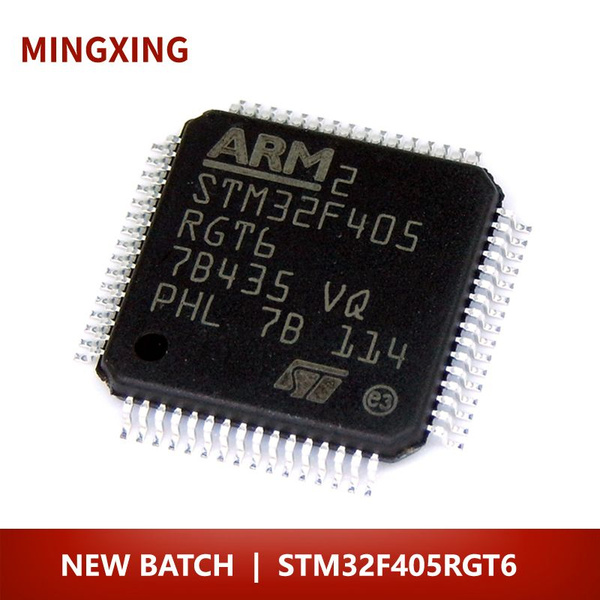 (3шт)новый оригинальный STM32F405RGT6 LQFP64 High Performance MCUs ...
