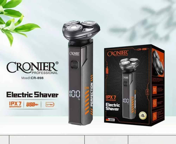 CRONIER Электробритва CRONIER-898 купить на OZON по низкой цене (1444435643)