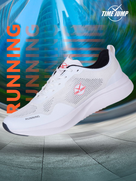 Кроссовки Мужской TimeJump Текстиль, Резина Бег, Йога и пилатес, размер 40 G На любой сезон ...