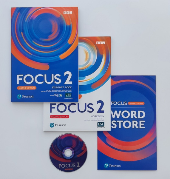 Учебник Focus 2 (2st edition) Student's Book and Workbook, комплект с ...