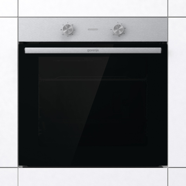 Духовой шкаф Электрический Gorenje BO6712E02XK нержавеющая сталь/черный ...