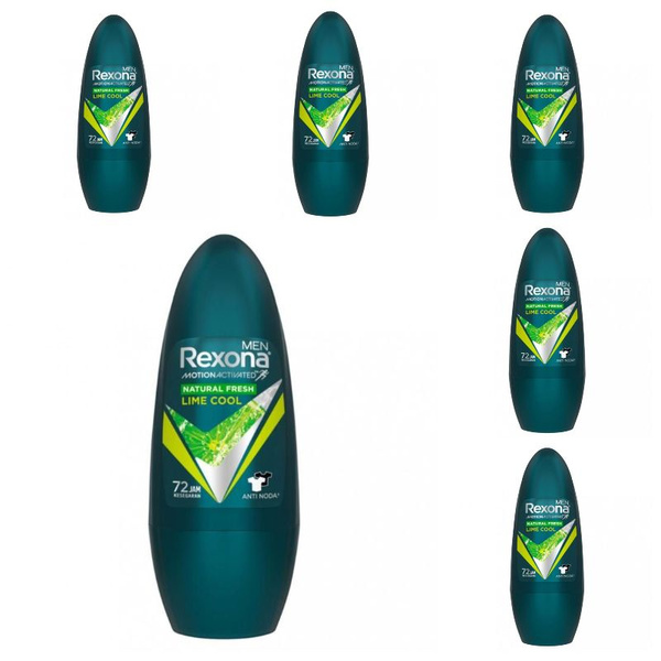 Rexona Дезодорант мужской, Lime Cool, 50 мл, 6 шт - купить с доставкой ...