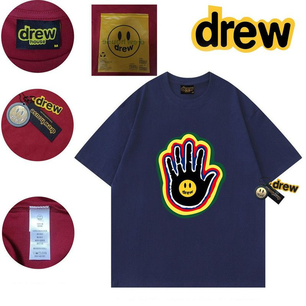 Футболка DREW HOUSE, размер 46, цвет синий, cotton - купить по выгодной ...