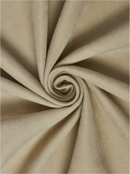 Комплект штор BonDec Шторы канвас блекаут , 270х250см, бежевый, Канвас ...