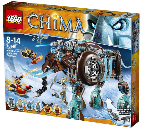 Lego 70145 Legends Of Chima Ледяной мамонт-штурмовик Маулы - купить с ...