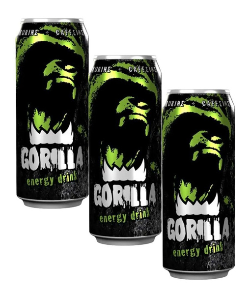 Энергетический напиток Gorilla Original 3шт x 450мл - купить с ...