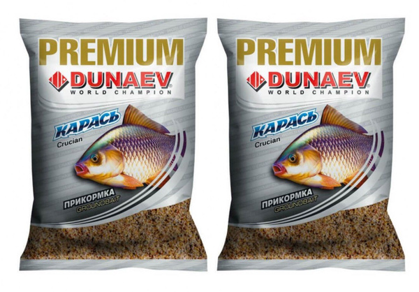 Прикормка "DUNAEV-PREMIUM" 1кг Карась 2шт купить на OZON по низкой цене (1493172471)