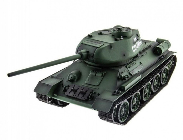 Радиоуправляемый танк Heng Long T-34 MS version V7.0 масштаб 1:16 2.4G ... Радиоуправляемый танк Heng Long T-34 MS version V7.0 масштаб 1:16 2.4G ...