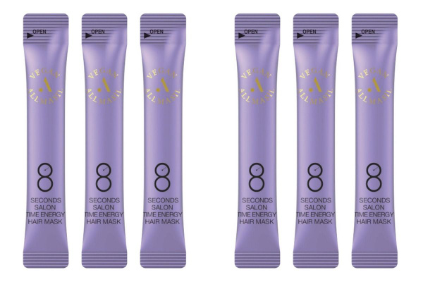 AllMasil Питательная маска для волос 8 Seconds Salon Time Energy Mask ...