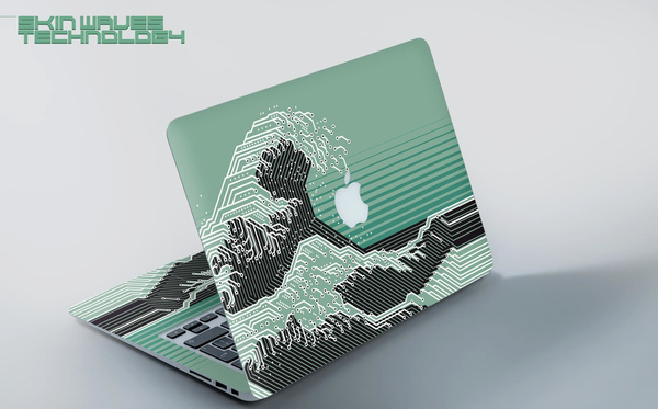 Наклейка для крышки и клавиатуры на Macbook Pro 13 (2016-2020 ...