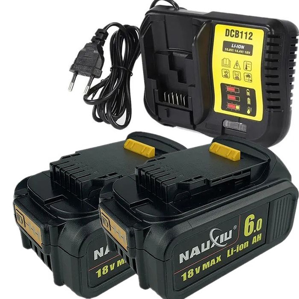 2 шт-DCB200 9000mAh 20V Аккумулятор для электроинструмента Dewalt MAX ...